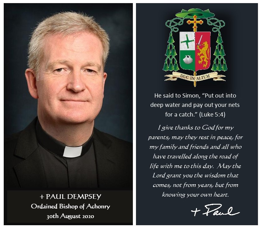 Ordination of Fr. Paul Dempsey as Bishop of Achonry – Straide Parish